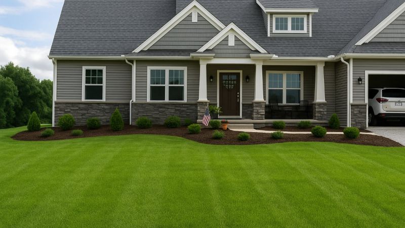 Front Yard Landscaping in Central Ohio